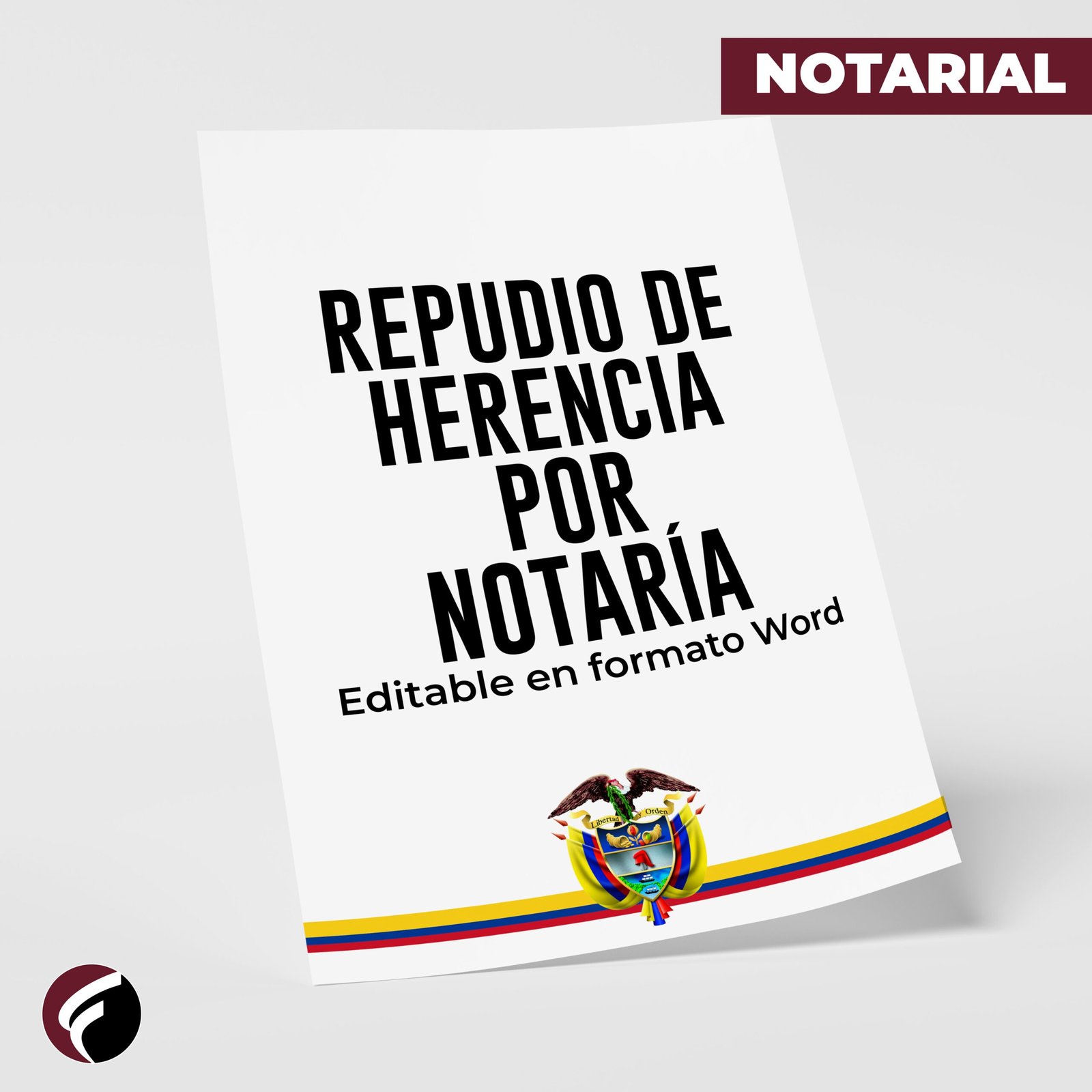Formato De Repudio De Herencia Por Notaría Consultorio Jurídico Virtual
